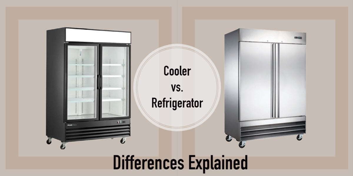 Cooler vs Refrigerator
