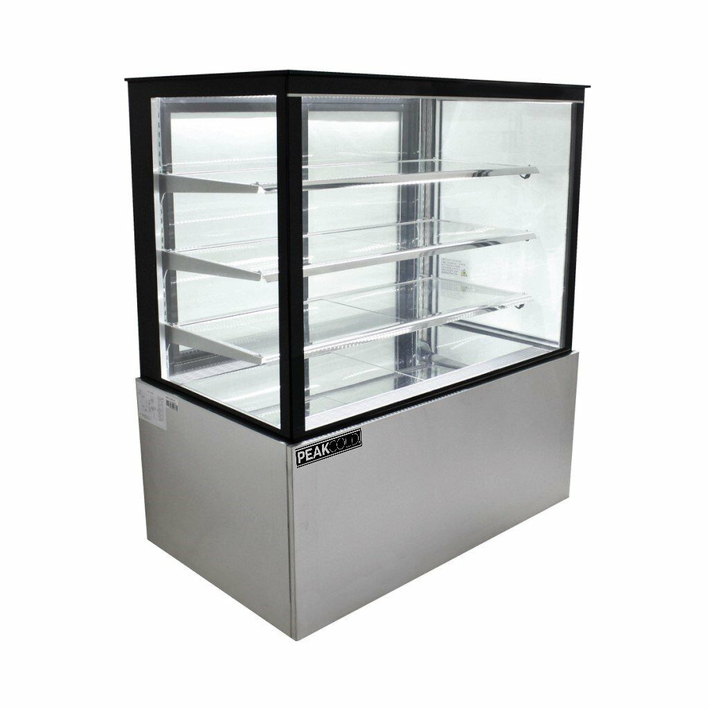 Cake Display Case: PeakCold 48" Refrigerated Bakery Fridge; Ships Free!
