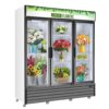 Floral Display Coolers; Glass Door Coolers for Flowers