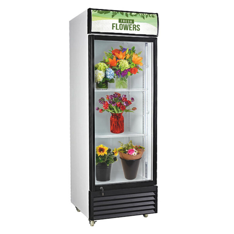 Floral Display Coolers for Sale | Glass Door Coolers for Flowers