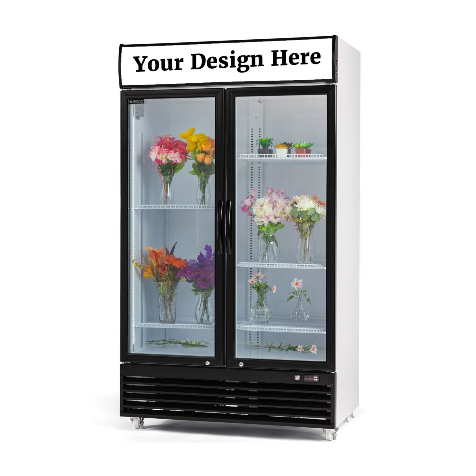 Floral Display Coolers for Sale | Glass Door Coolers for Flowers