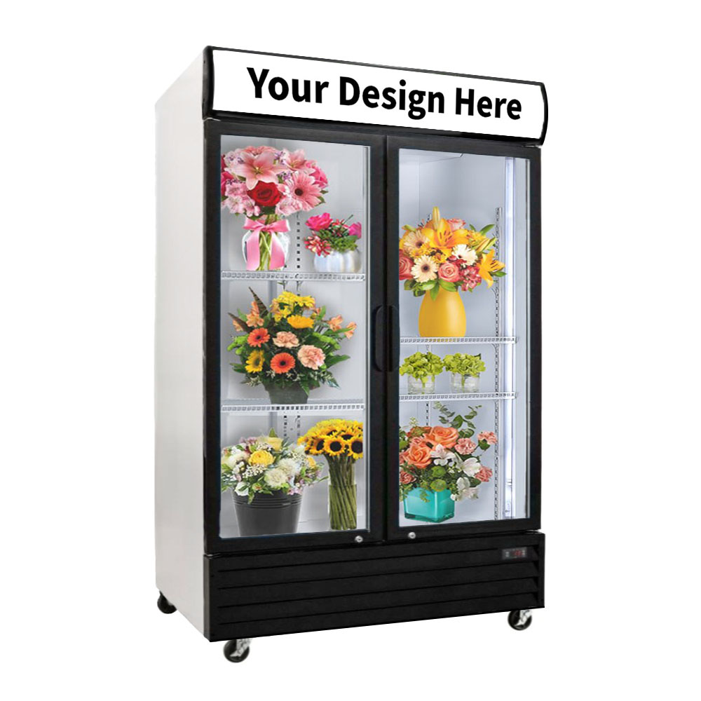 Custom 2-Door Flower Cooler for Sale; Procool Flower Fridge