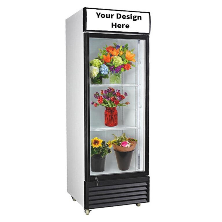 Floral Display Coolers for Sale | Glass Door Coolers for Flowers