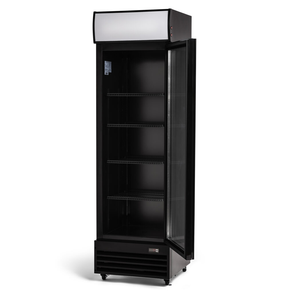 Procool Single Door Black Beverage Cooler | Display Fridge