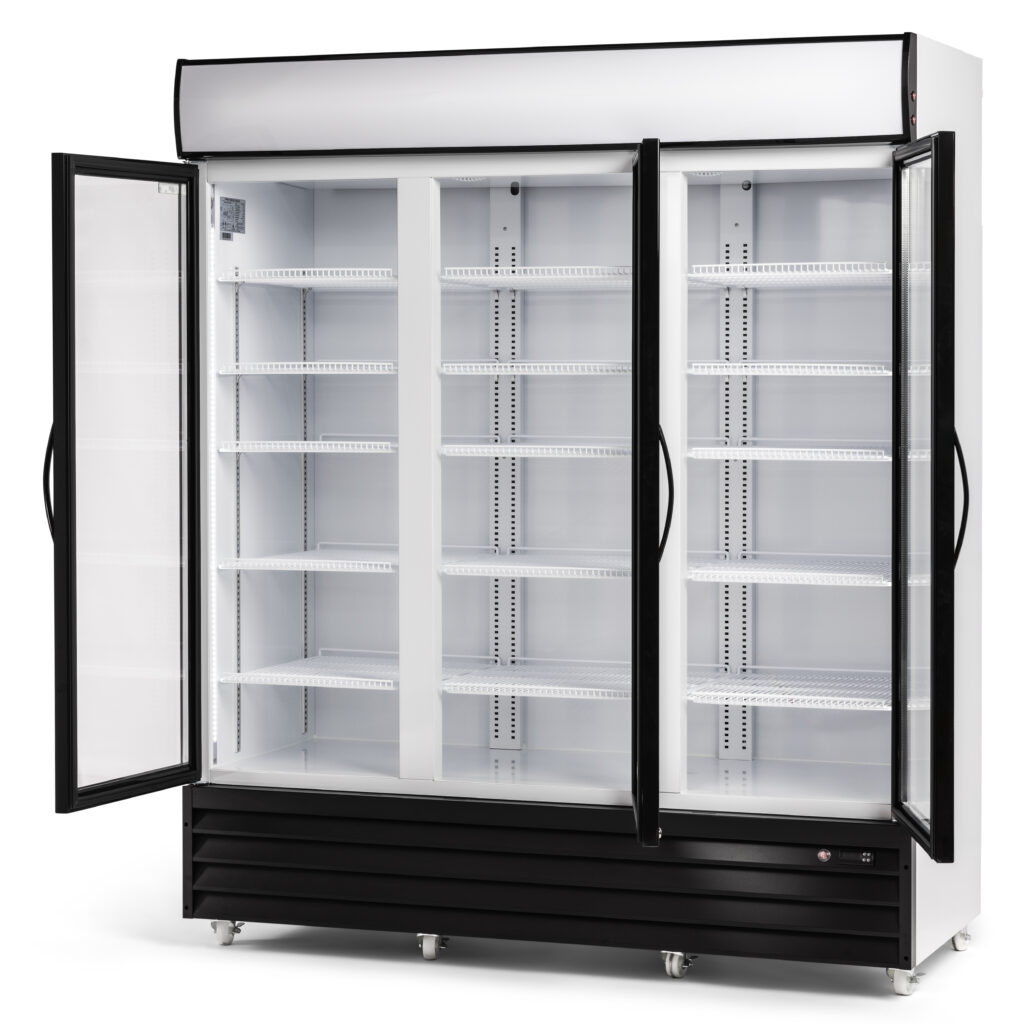 Procool 3 Door Upright High Efficiency Display Cooler