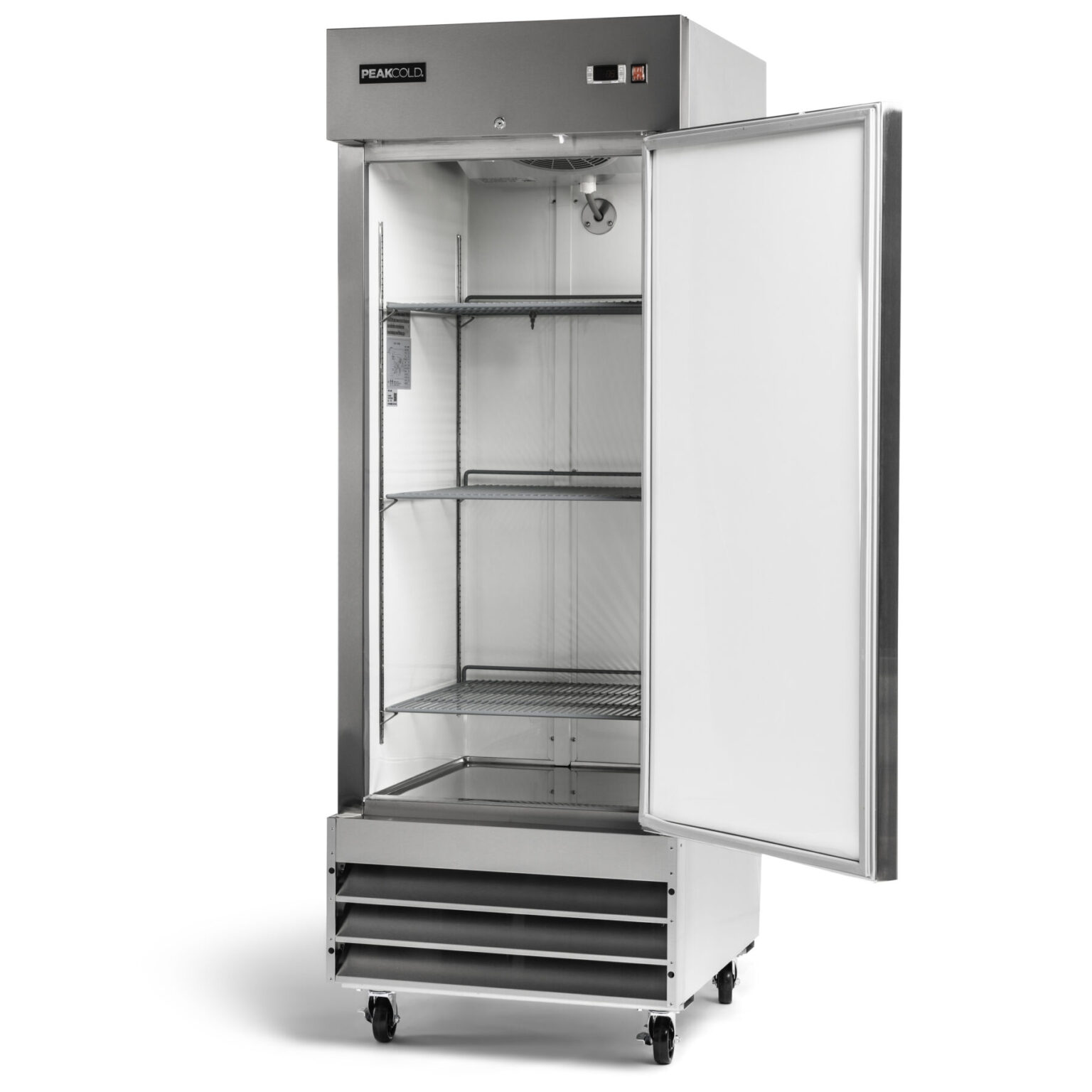 PeakCold Single Door Upright Freezer | Commercial