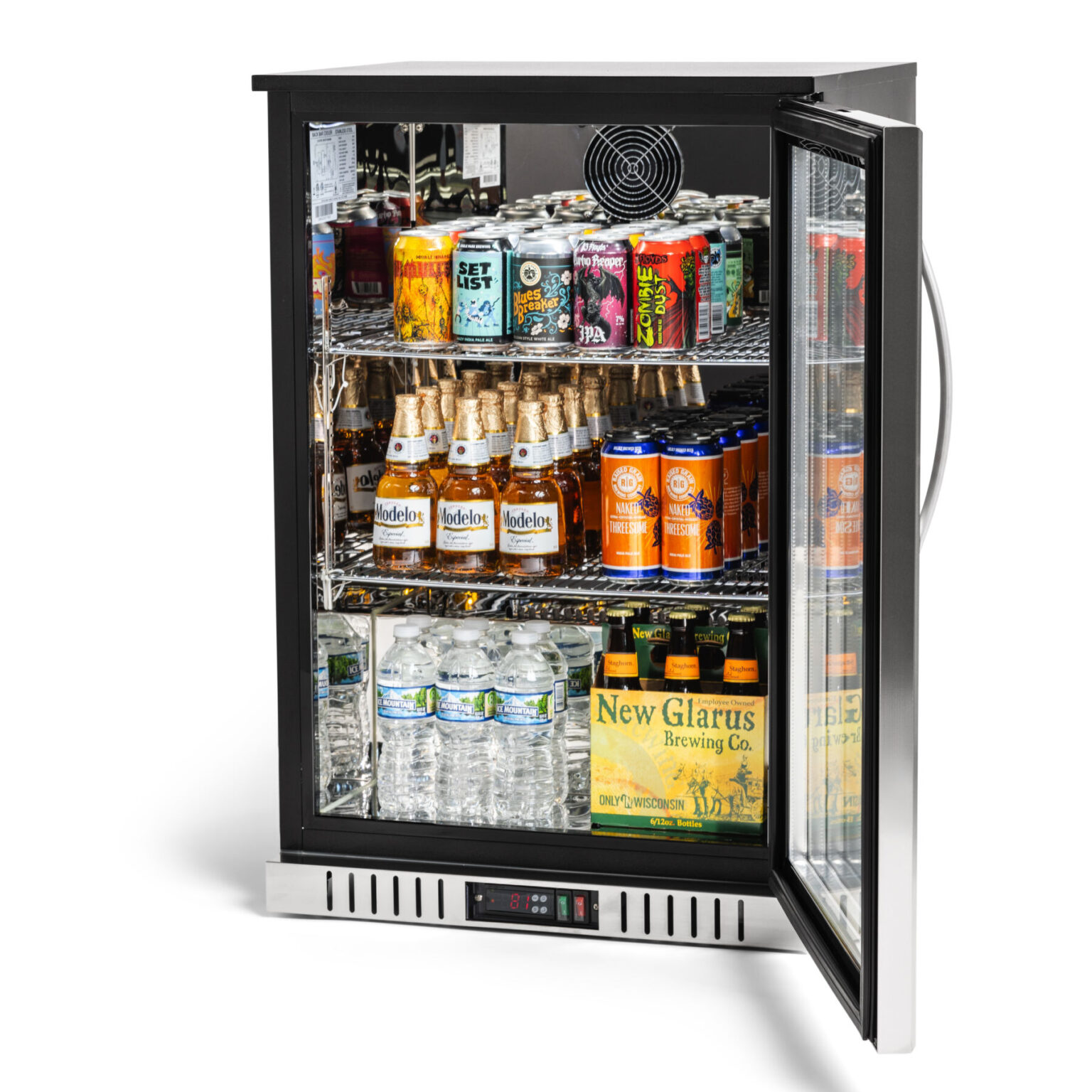 Procool Residential 24" Bar Cooler: Stainless Steel Fridge