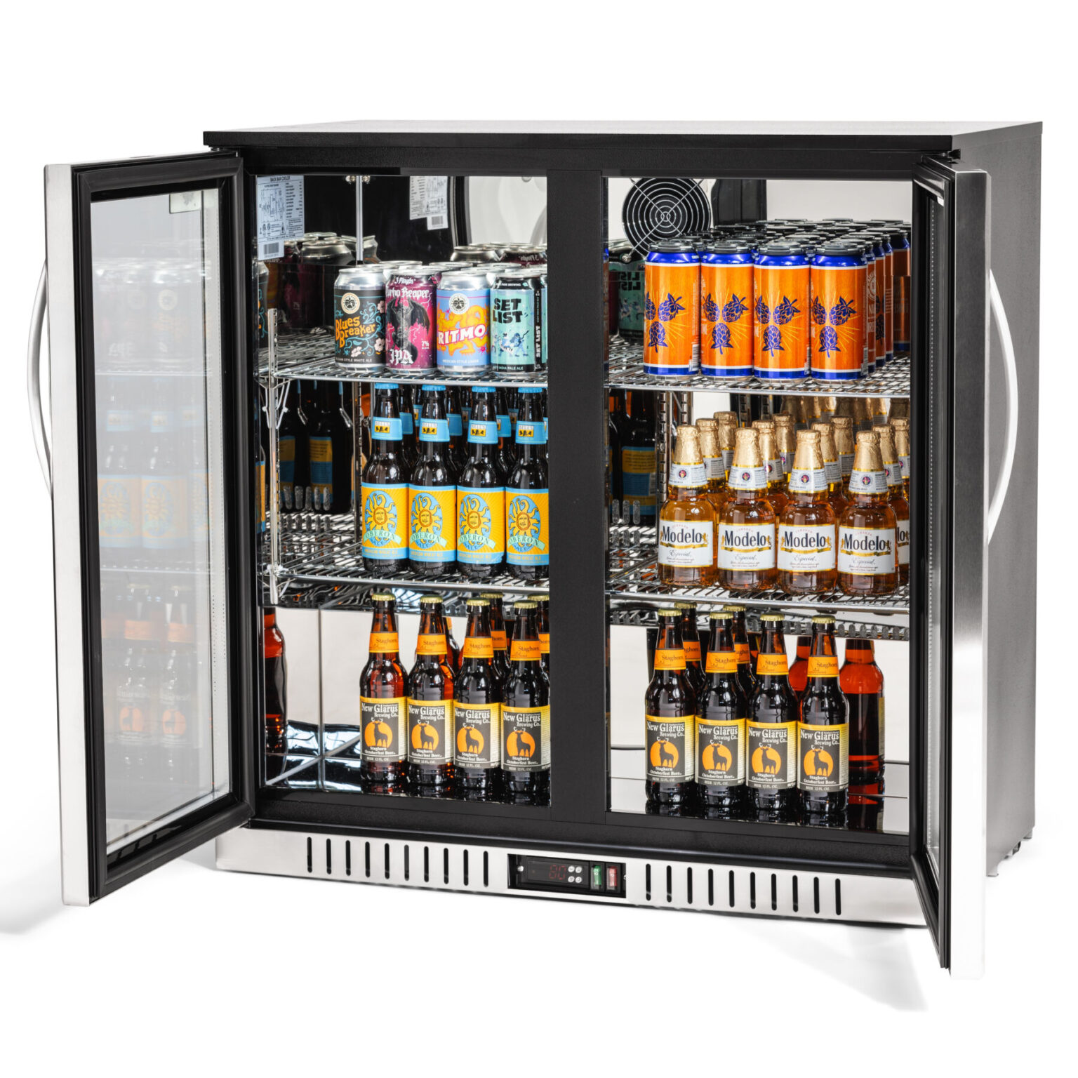 Procool Residential 2 Door Bar Cooler | Stainless Steel